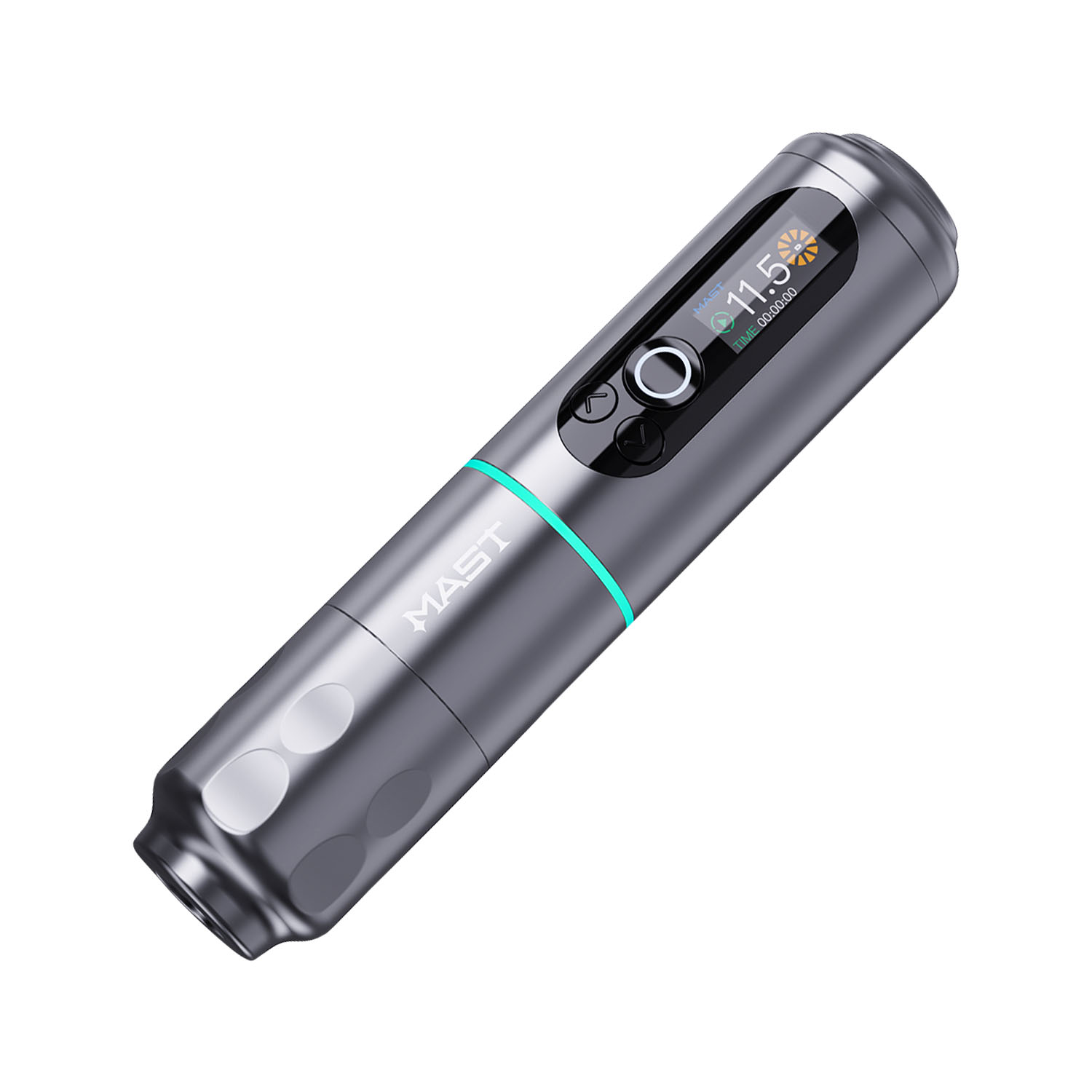 Dragonhawk Mast Archer 2 Wireless Pen Tattoo Machine - Grey - 3.5mm ...