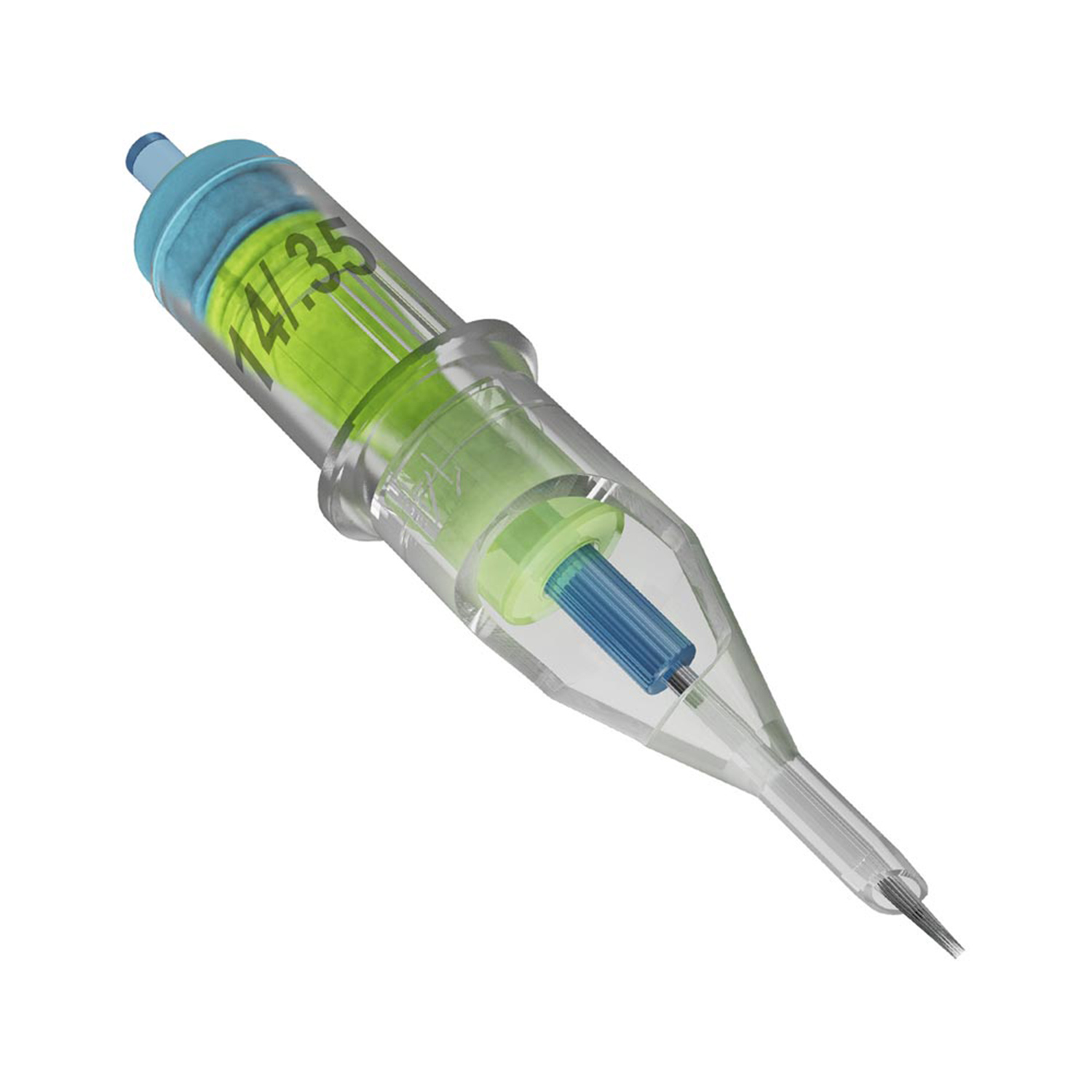 Box of 20 Stellar 2.0 Cartridges - Round Shader Extra Long Taper ...