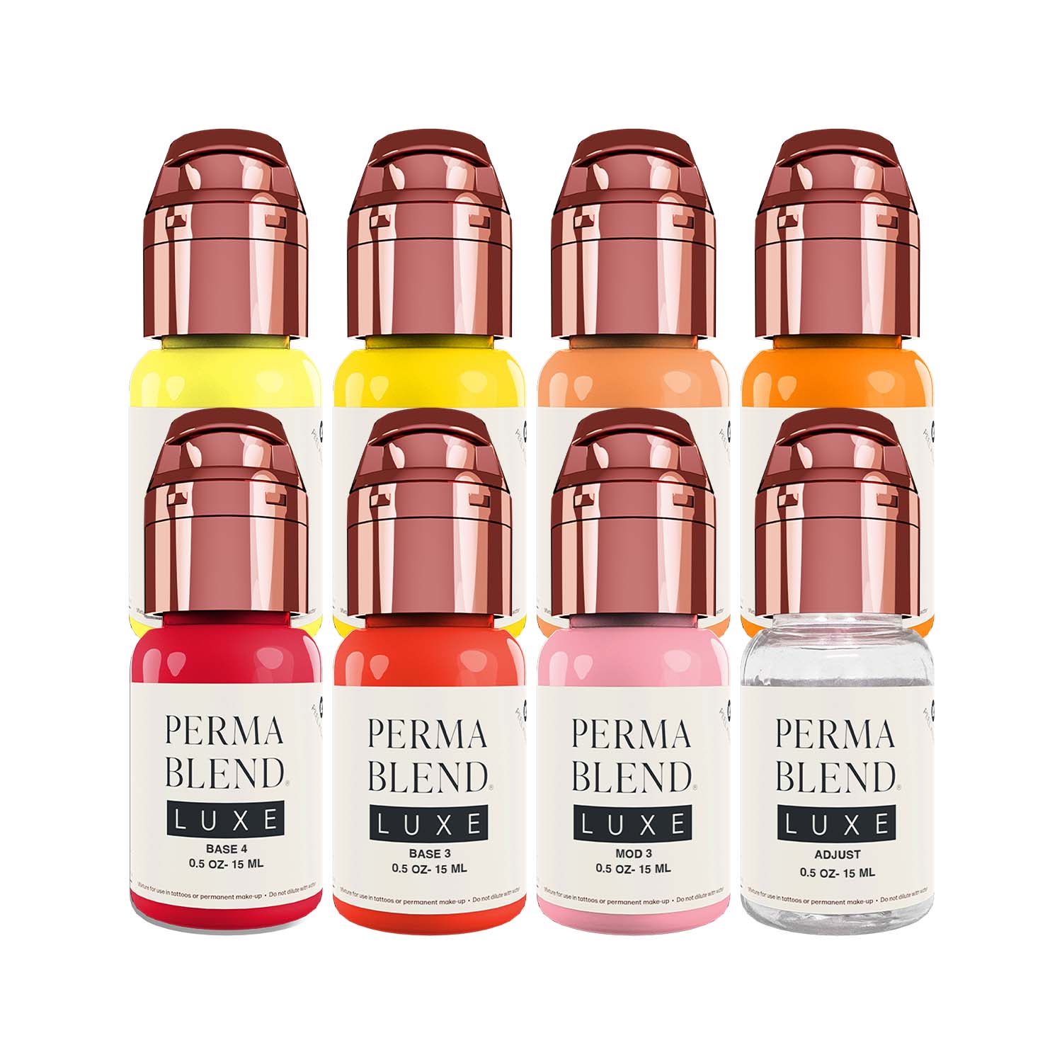 Perma Blend Luxe PMU Ink - Carla Ricciardone Embody Set - 8x 15ml